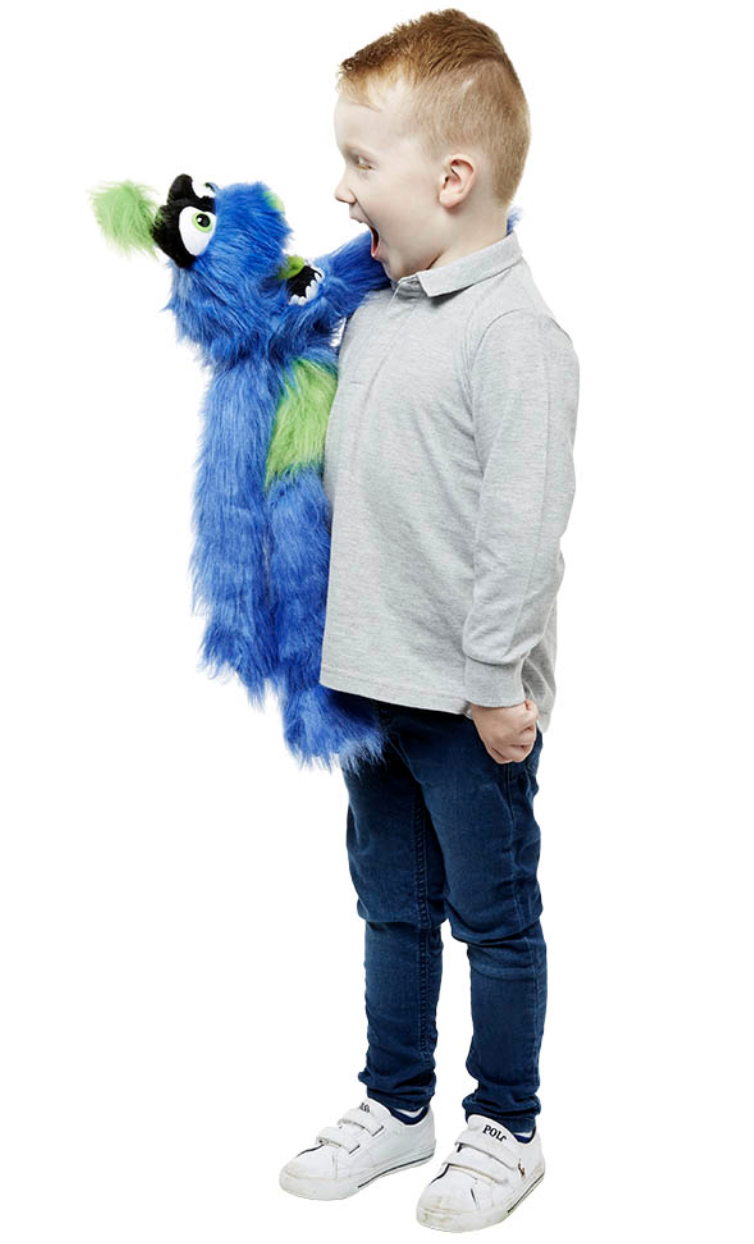 Monsters Blue Puppet – Expectations of Brookhaven